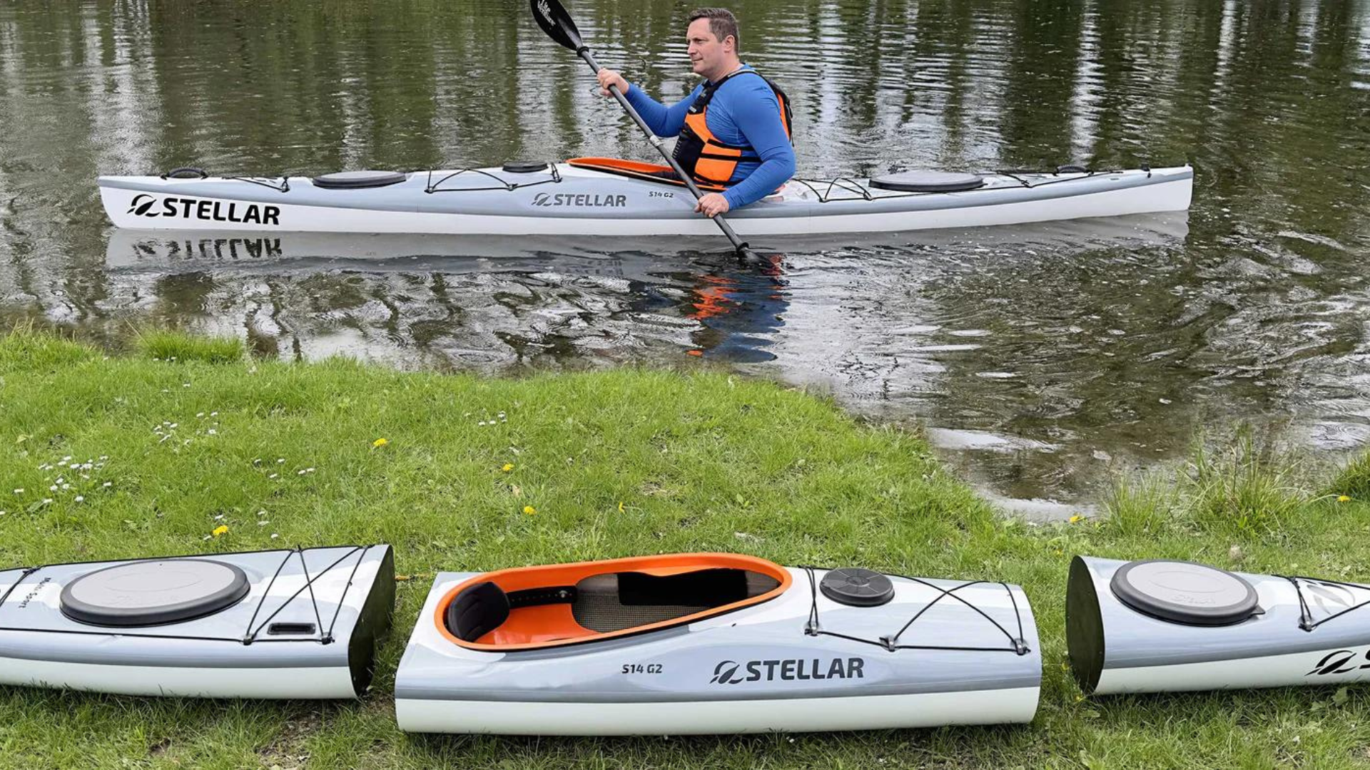 Stellar 14' Modular Touring Kayak (S14G2 Mod) – Stellar Kayaks UK